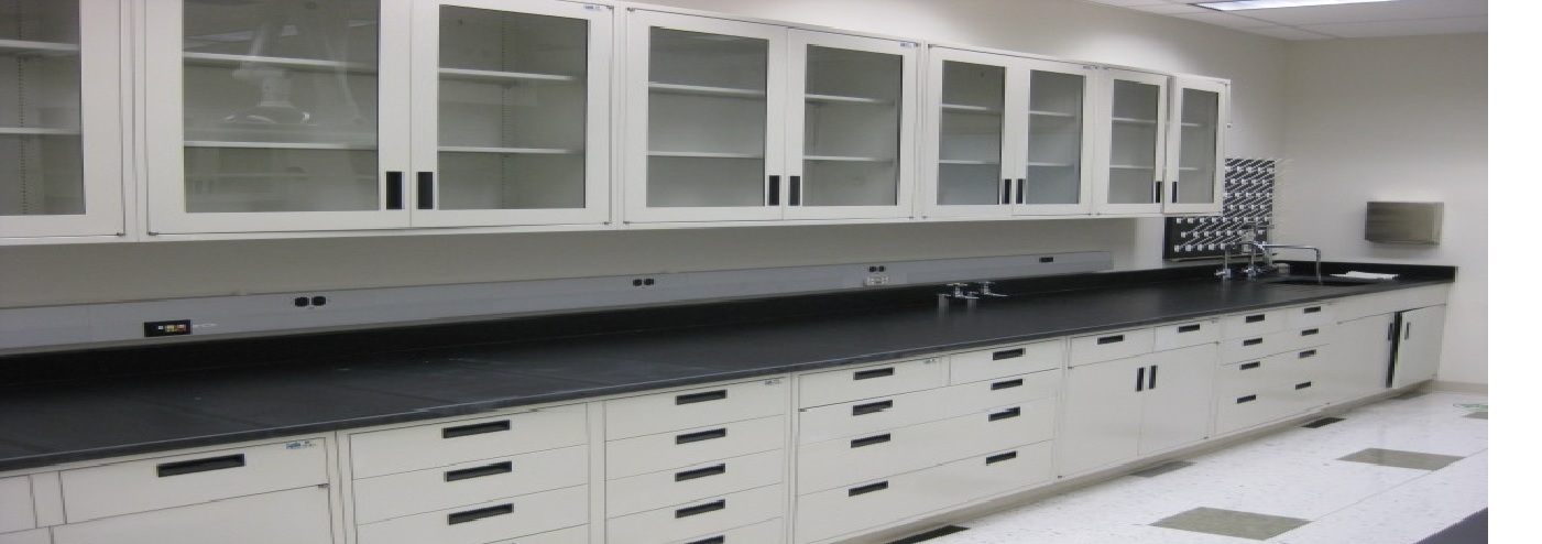 Furniture Laboratorium Wall Bench Meja Pinggir Laboratorium